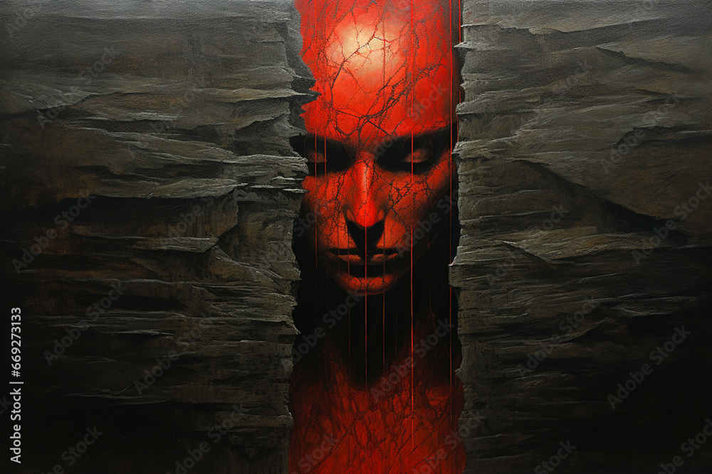 Psychological Horror Art Stock Photo | Adobe Stock