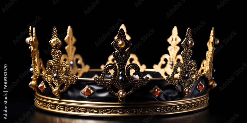 Luxury Beautiful Crown low key image of beautiful fantasy queen or king ...