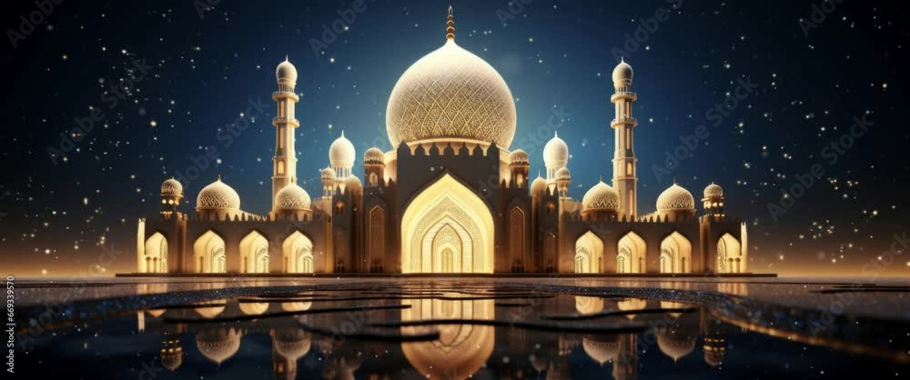 Anamorphic Video Ramadan Kareem, Eid al-Fitr, and Eid al-Adha Islamic ...