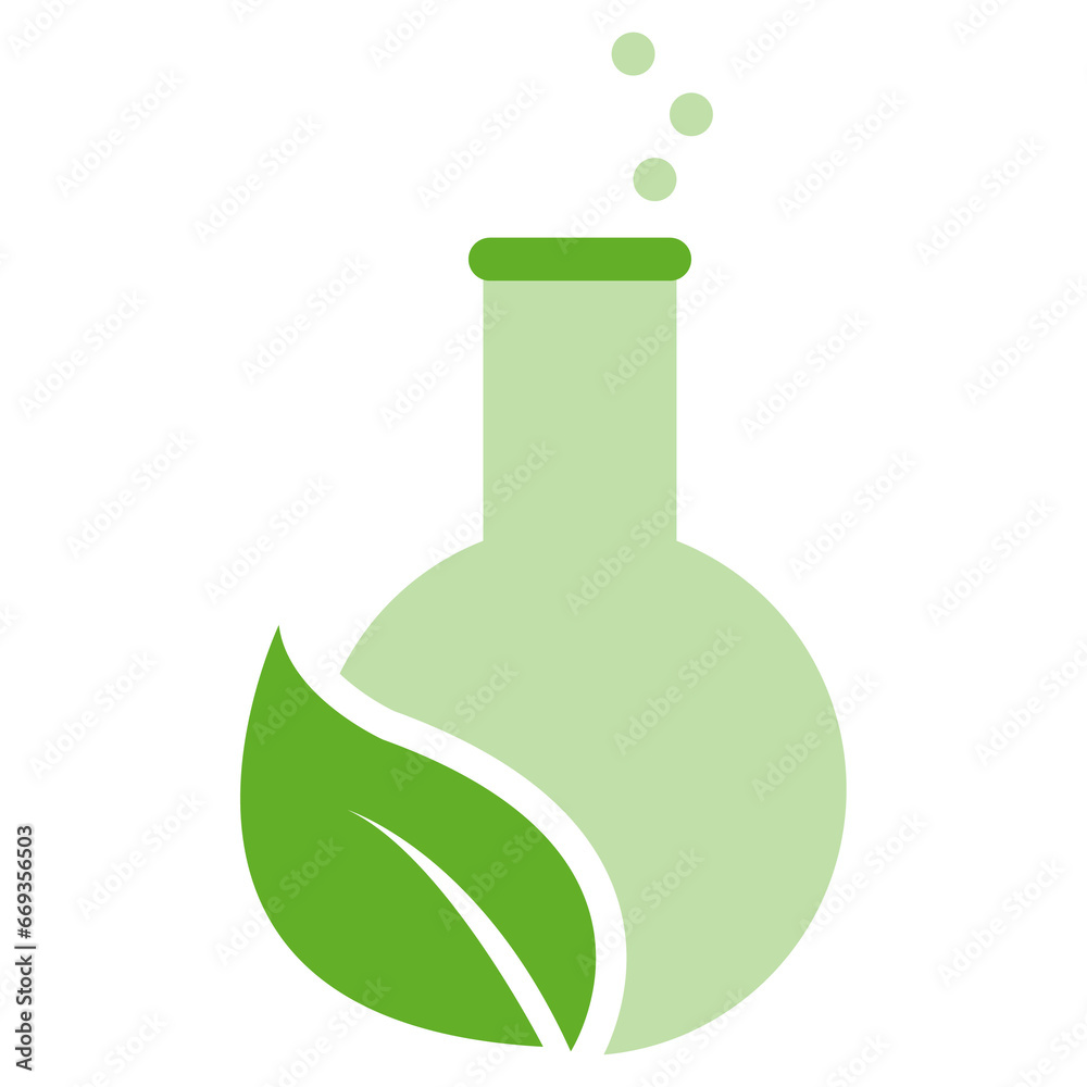 Vector illustration of plant laboratory icon sign and symbol. colored ...