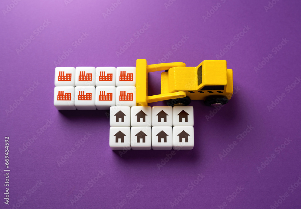 Remove industry and production from residential areas and cities ...