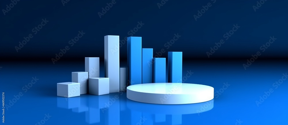 businessman using tablet analyzing and showing sales data business ...