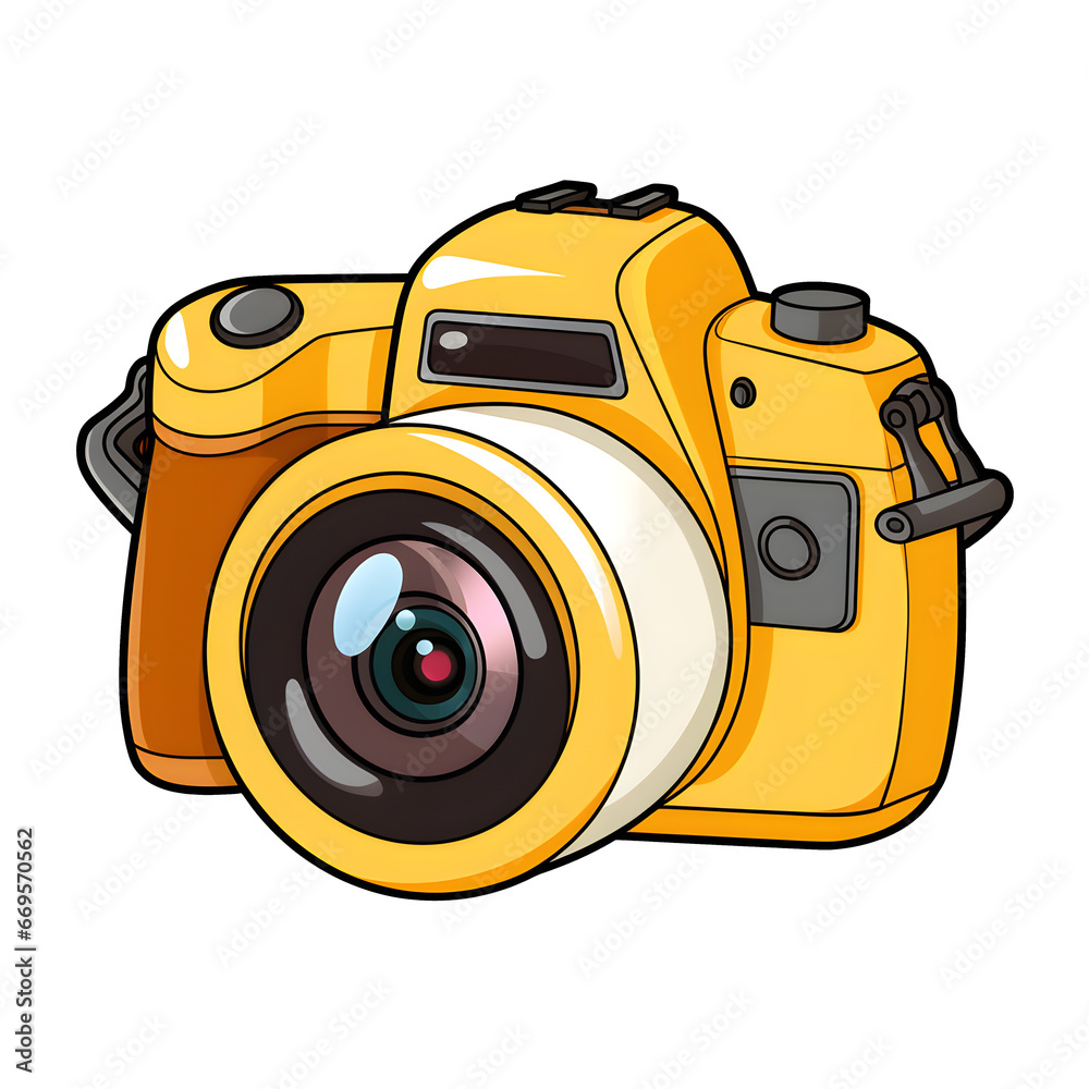 cartoon clipart of Camera, device clipart, transparent background ...