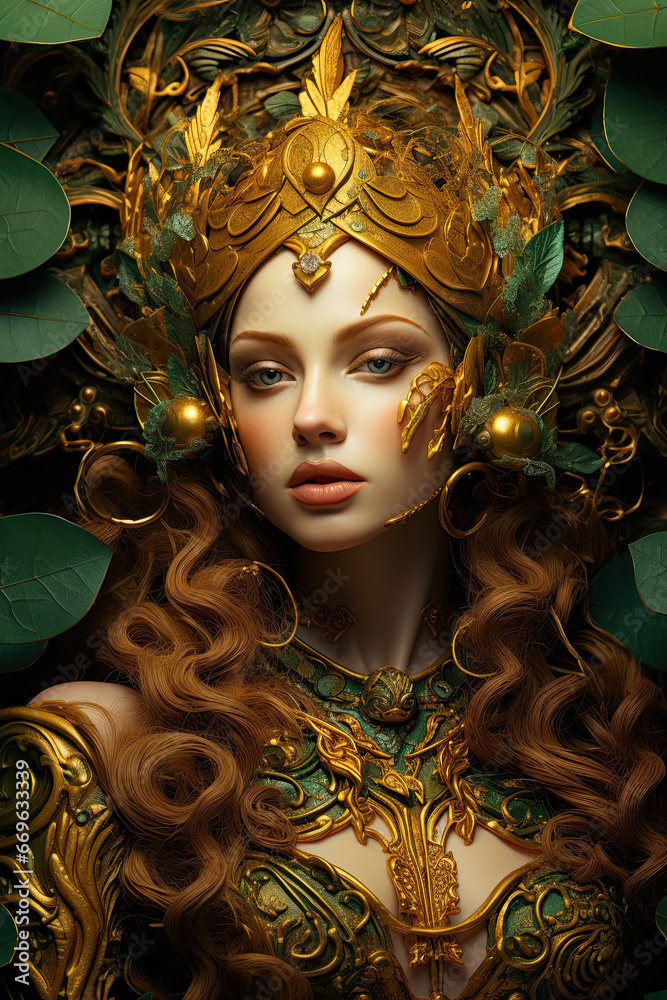 Medusa, a creature from Greek mythology and known for turning those who ...