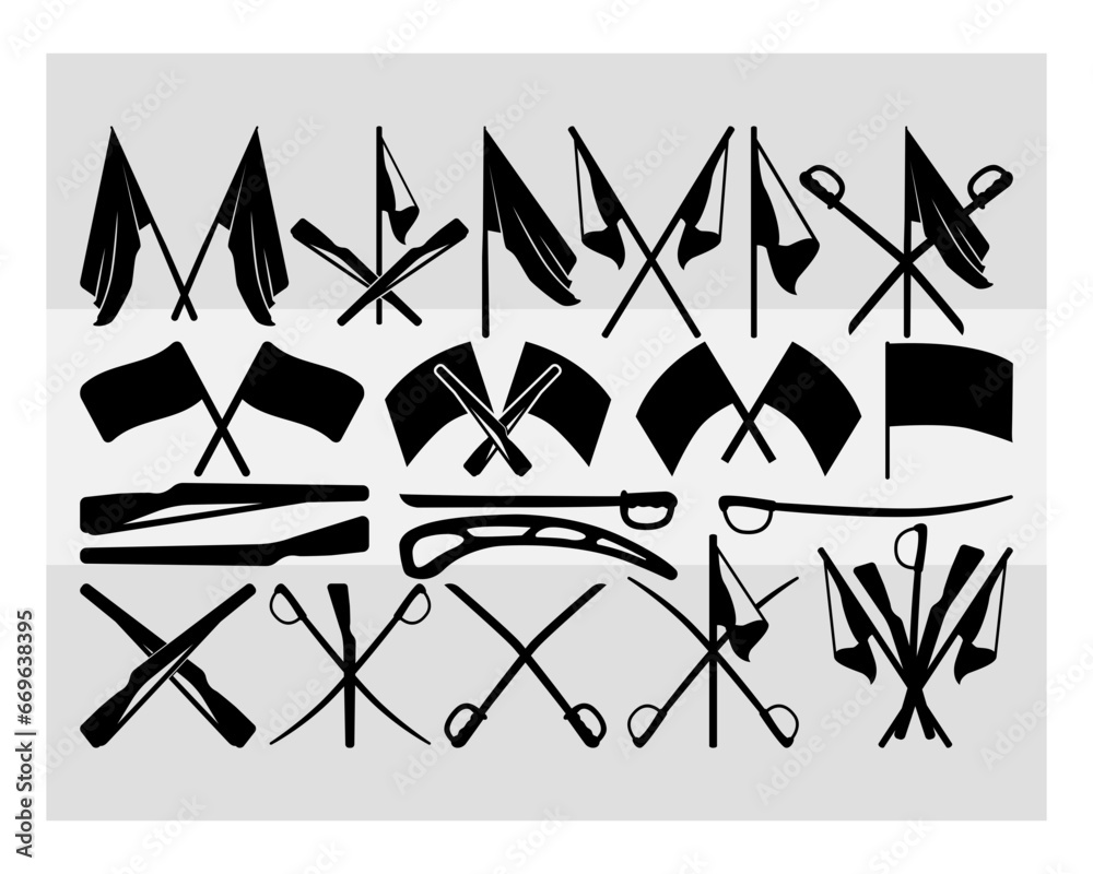 Color Guard Svg Silhouette, Color Guard Flags Svg, Marching Band Svg ...