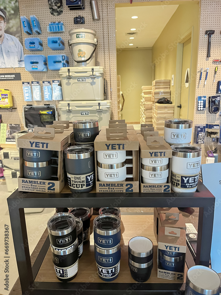 Customer shopping for Large collection of rambler, mug, tumbler ...