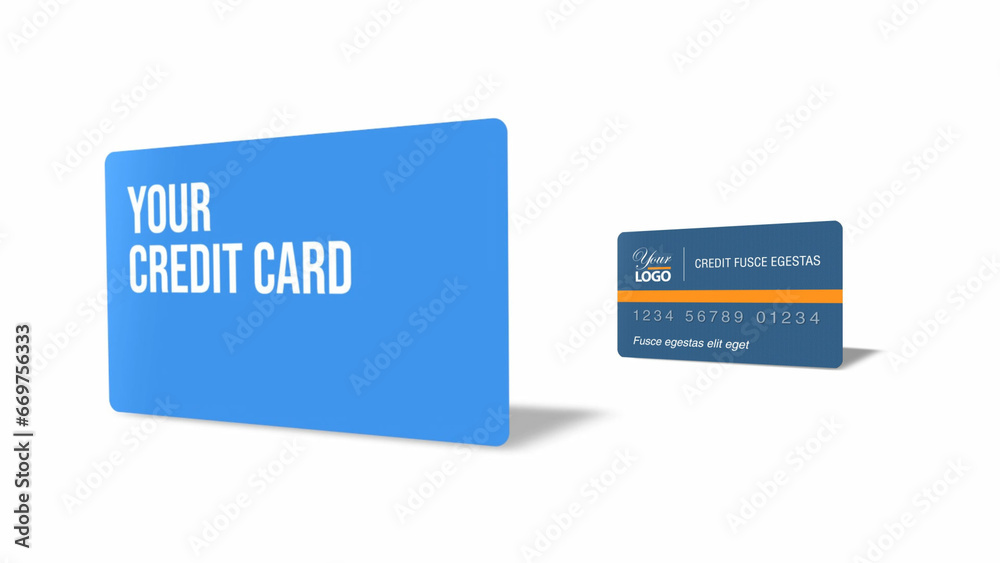 Credit Card Animations Stock Template | Adobe Stock