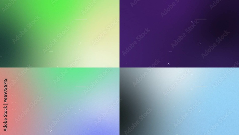 Gradient Background with Symbols Stock Template | Adobe Stock