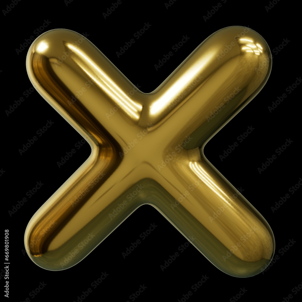 Símbolo en forma de cruz para decir que algo es incorrecto de color ...