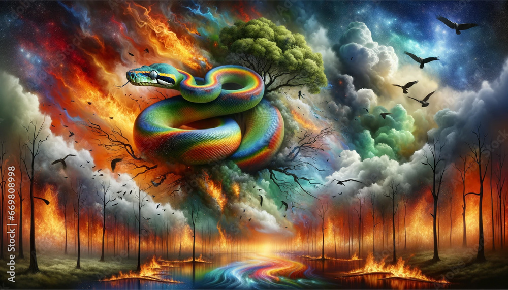 Rainbow Boa: Forest Fires and Biodiversity Loss in the Amazon Rain ...