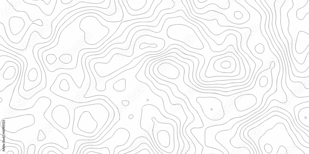 Seamless pattern with lines Topographic map. Geographic mountain relief ...