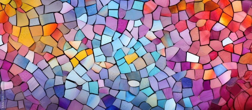 Colorful pattern for wallpapers design and backgrounds that never ends ...