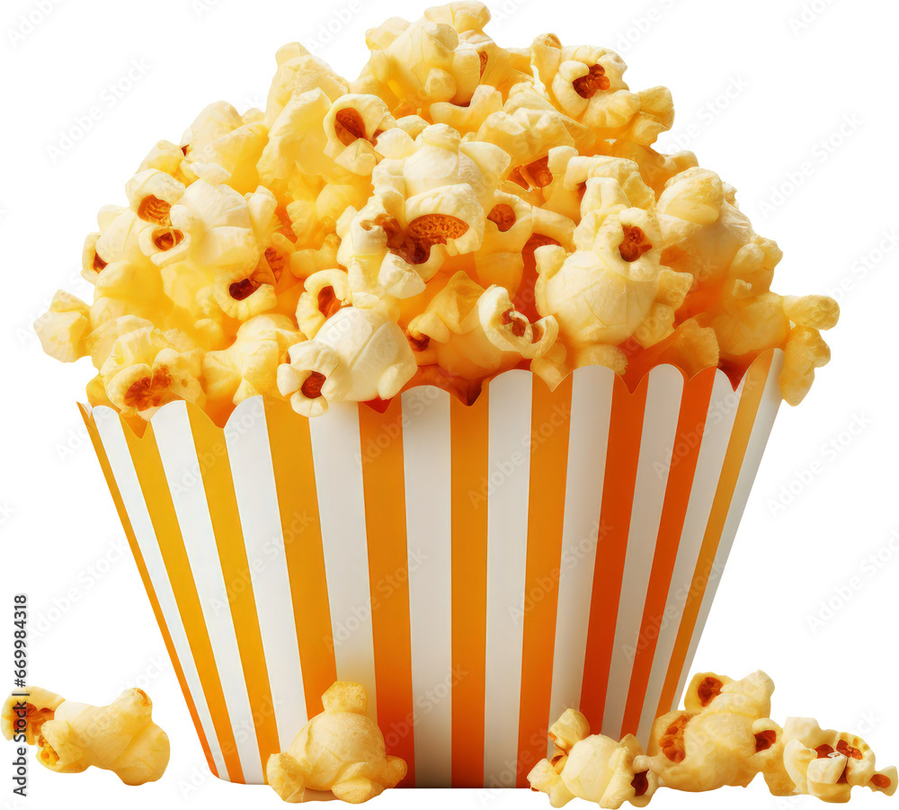 popcorn transparent background PNG clipart Stock Illustration | Adobe Stock