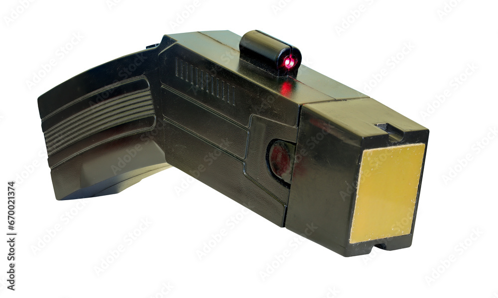 taser gun on transparent background Stock Photo | Adobe Stock