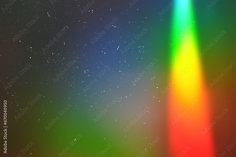 Rainbow refraction prism light effect rainbow sunlight holographic rays ...