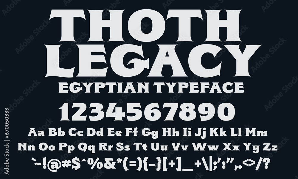 An Extraordinary Ancient Egyptian Typeface Channeling the Wisdom and ...