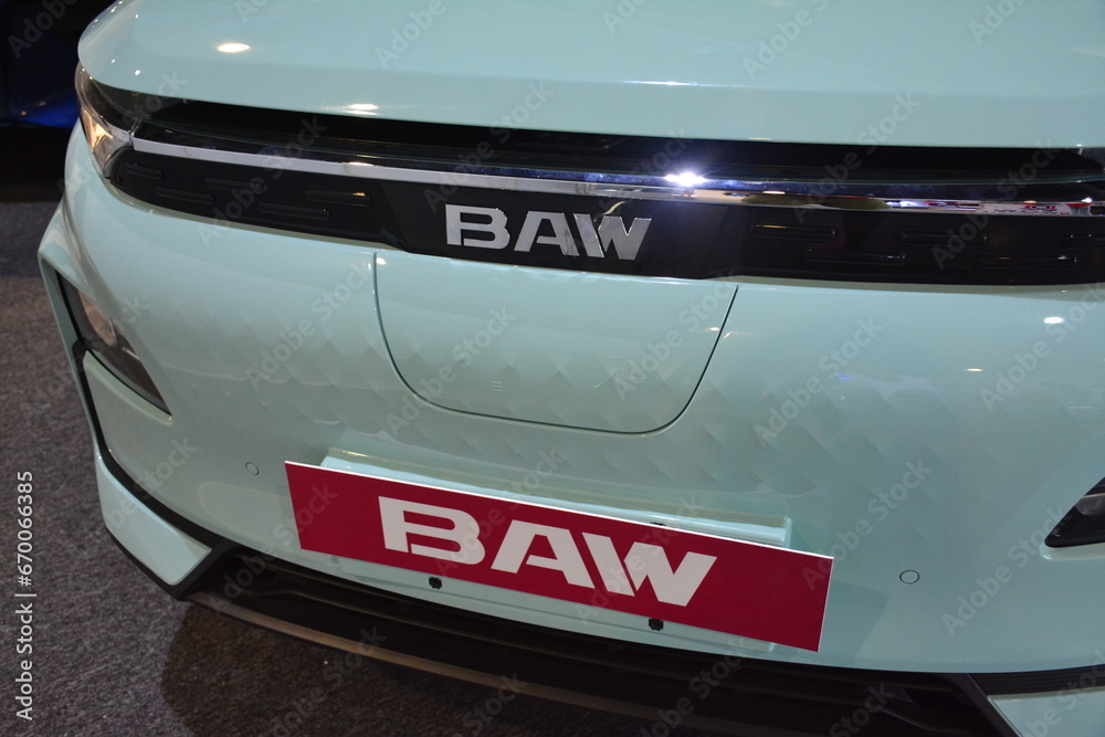 Baw brumby at Philippine electric vehicle summit in Pasay, Philippines ...