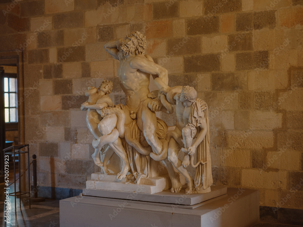 Rhodes, Greece - April 21, 2023: Rhodes Medieval Knights Grand Master ...