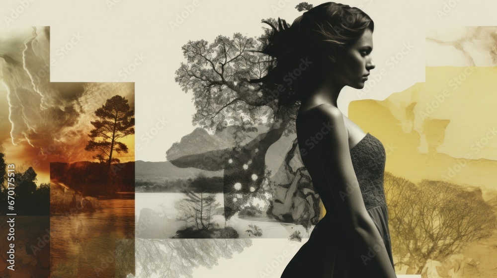 Ways to Embrace Feminine Energy. Divine Feminine Qualities. Abstract ...