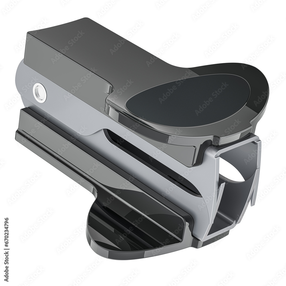 Staple remover, staple puller pinch jaw style. 3D rendering isolated on ...