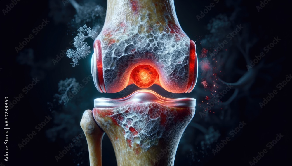 Osteoarthritis of the Knee: 3D Visualization with Inflammation and ...