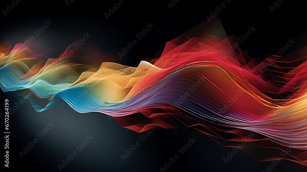 abstract representation of market volatility , dynamic blend of ... abstract representation of market volatility , dynamic blend of ...