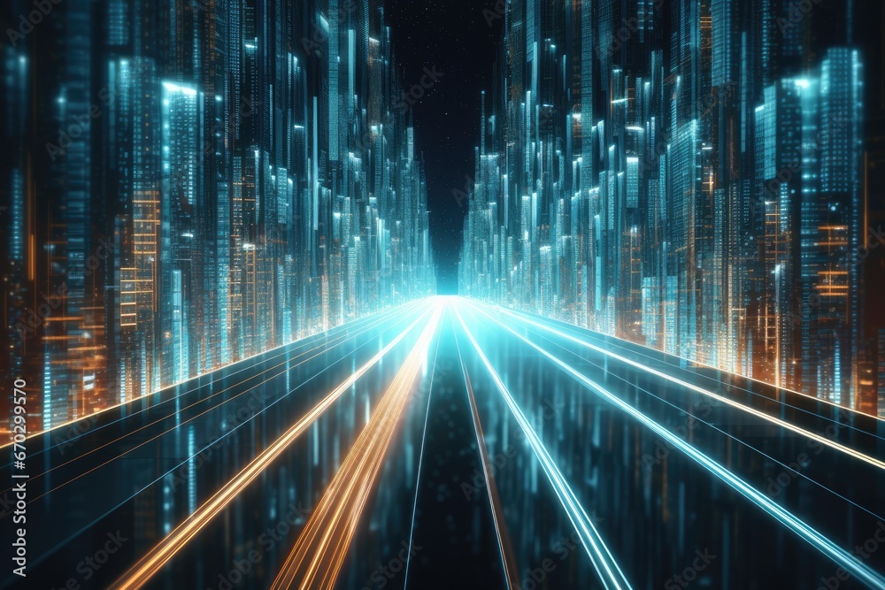 speed high reality virtual loop hyper intelligence artificial learning ...