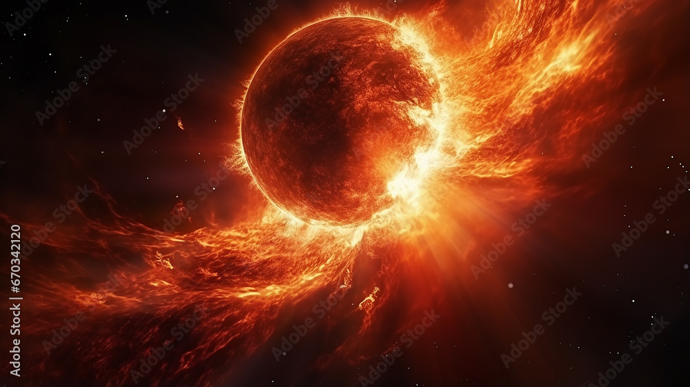 singularity black hole in space cosmic fictional graphics, an object in ...