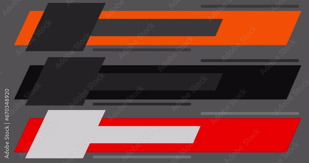 Designed Lower third-pack animation in 4k - Alpha Channel. Lower third ...