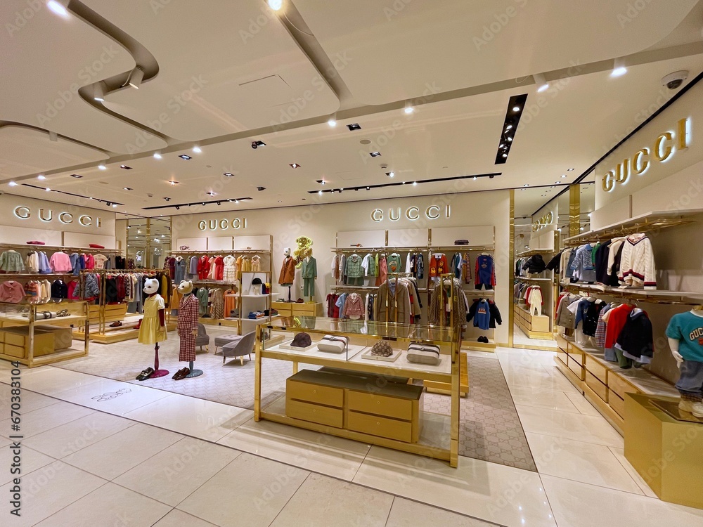 Kids' clothing collection from GUCCI fashion house. Brand GUCCI store ...