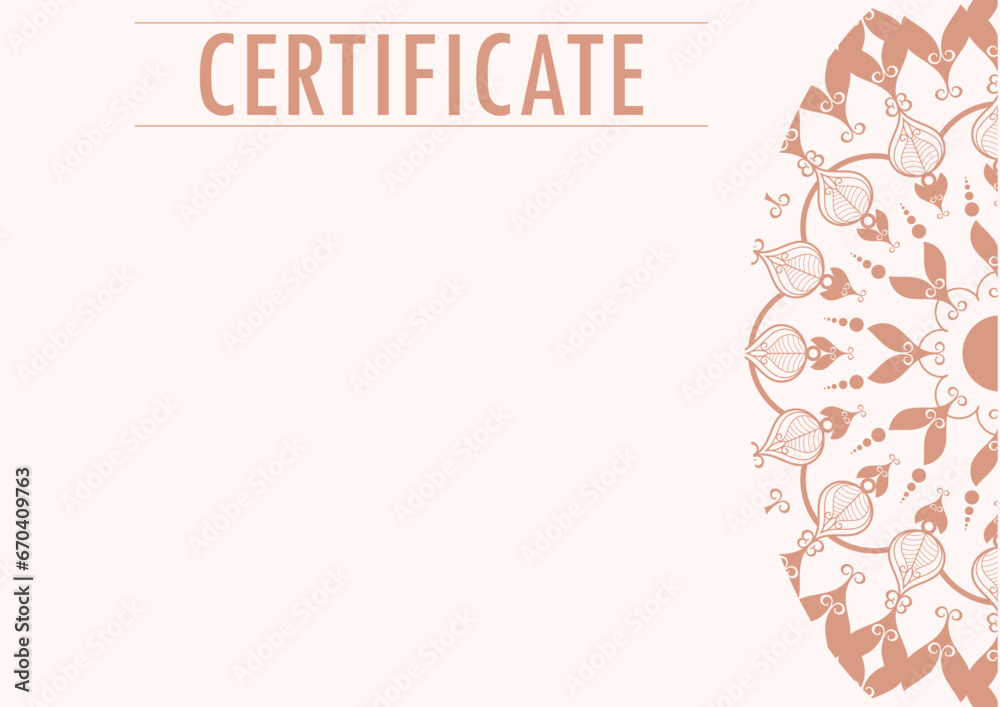 certificate background vector illustration,ready to print . good ...
