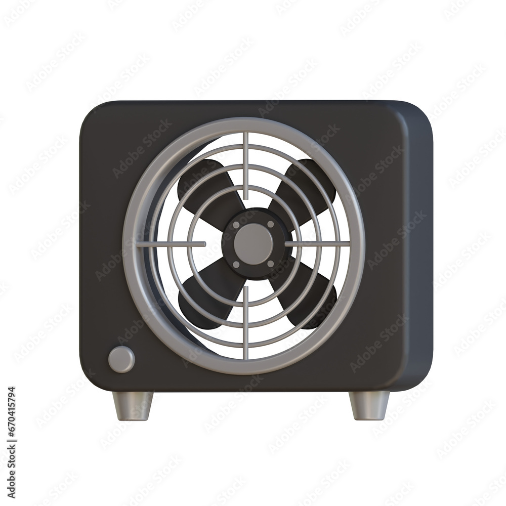 3D Model of Exhaust Fan. Exhaust Fan Design in 3D. Intriguing 3D Model ...