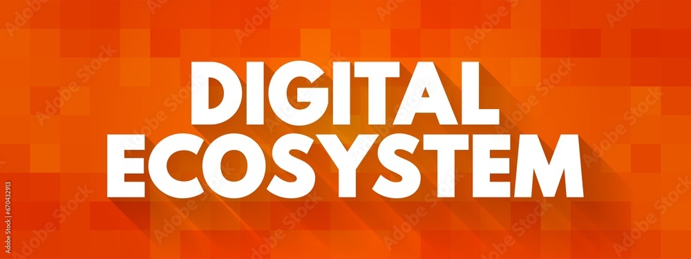 Digital Ecosystem - distributed, adaptive, open socio-technical system ...