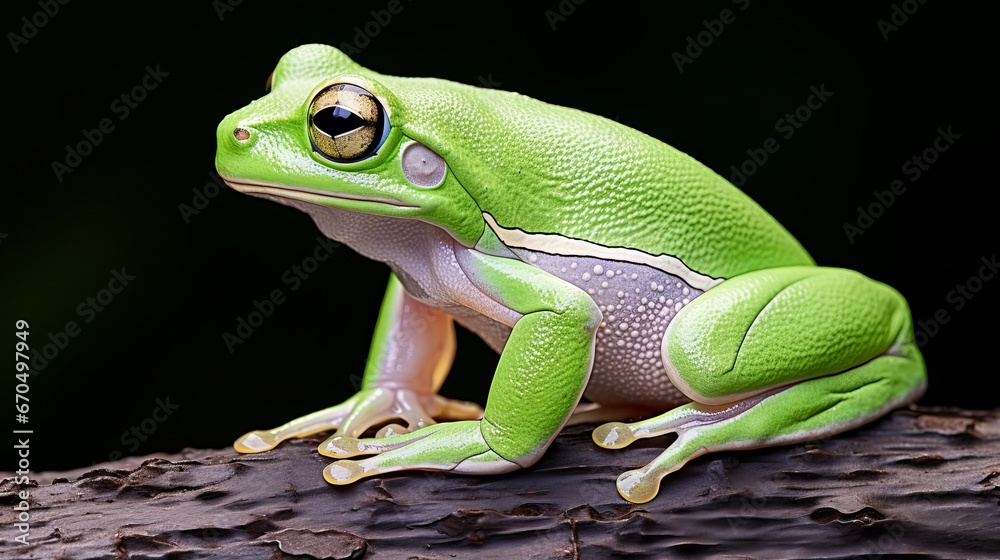 Australian whites tree frog sitting on department, dumpy frog on ...