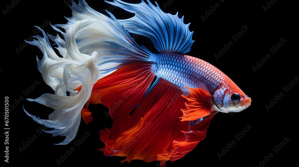 Multi color or Thai hail color or ruddy blue and white Siamese Battling ...