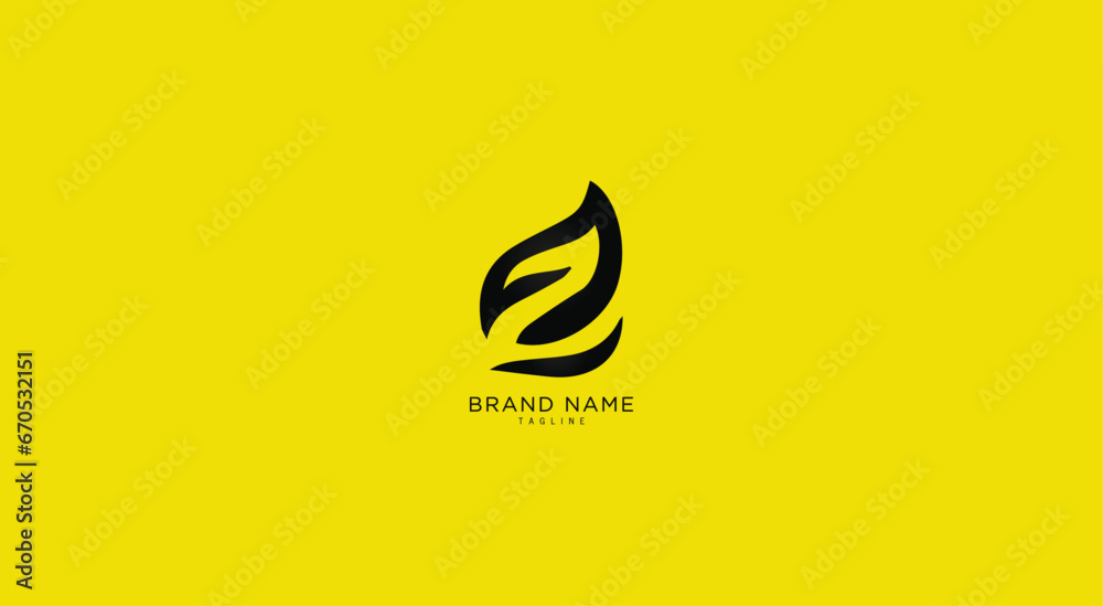 Alphabet letter Initial Z, ZZ logo vector design, minimal, innovative ...