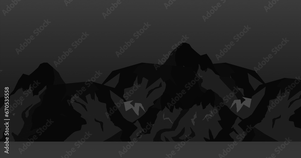 Beautiful Animated Snow Landscape in high resolution. Animated Snow ...