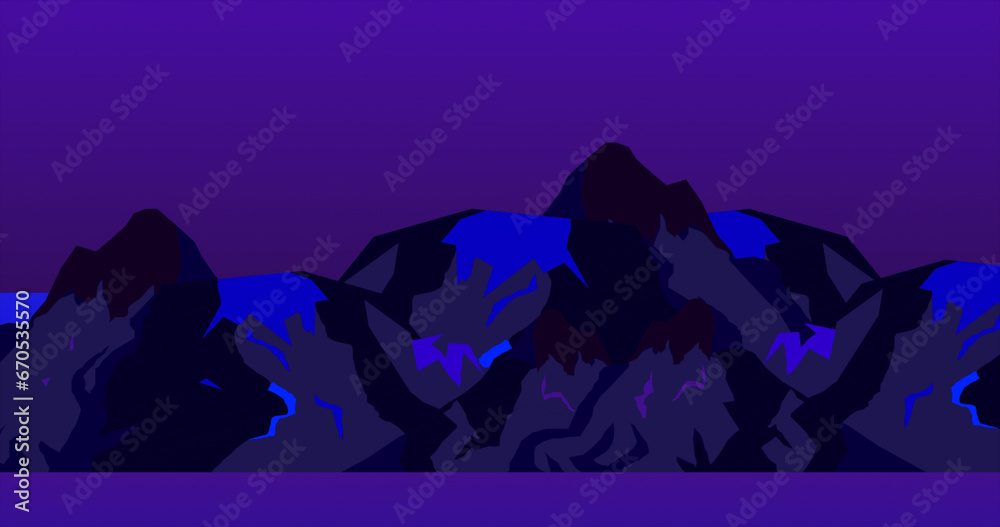 Beautiful Animated Snow Landscape in high resolution. Animated Snow ...