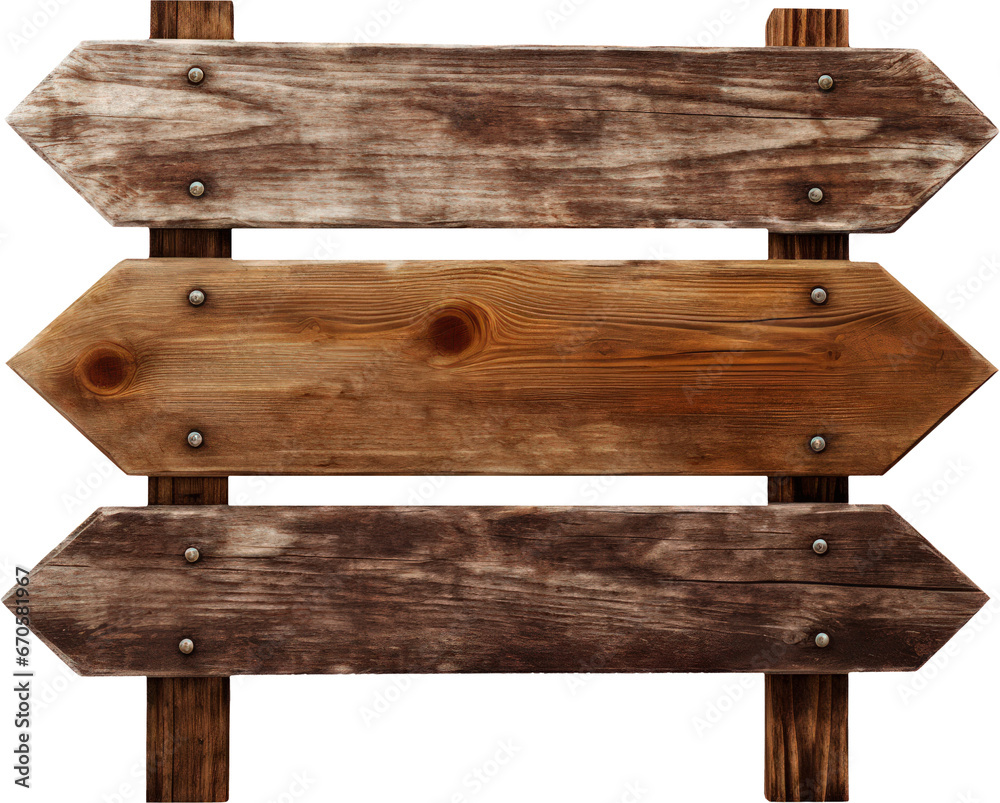 Wooden sign transparent background PNG clipart Stock Photo | Adobe Stock