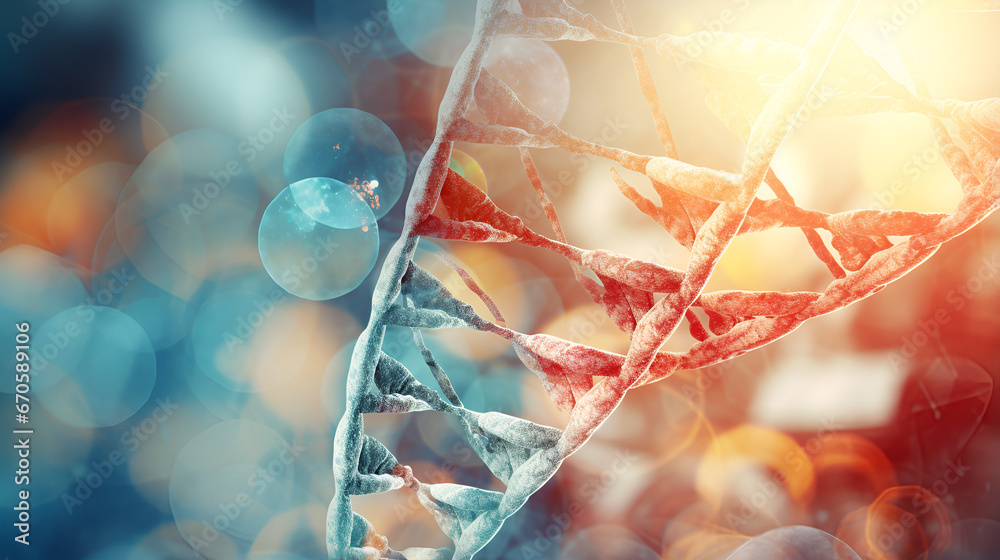 Dna abstract 3d polygonal wireframe dna molecule medical science ...