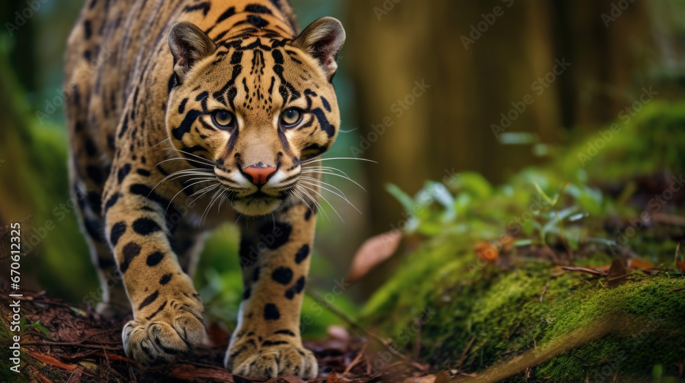 Clouded leopard. The clouded leopard, also called mainland clouded ...