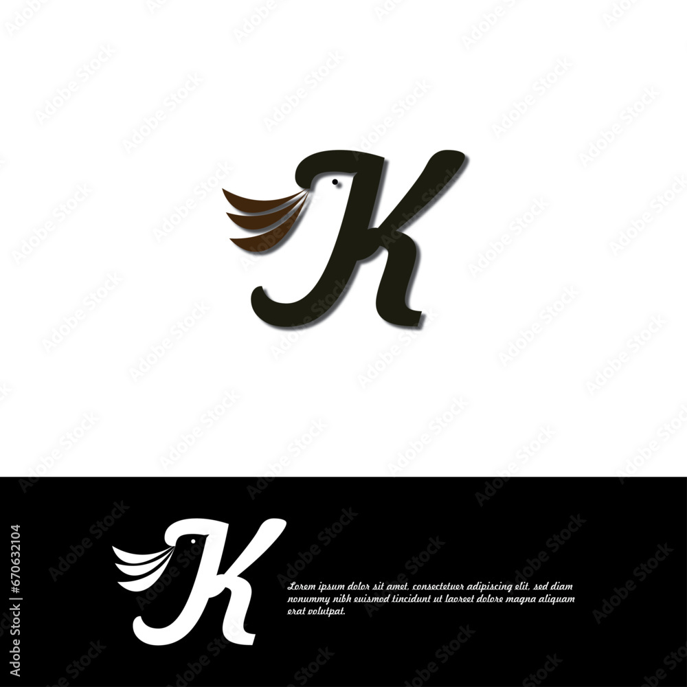 elegant initial letter jk with crown logo vector, Creative Lettering ...