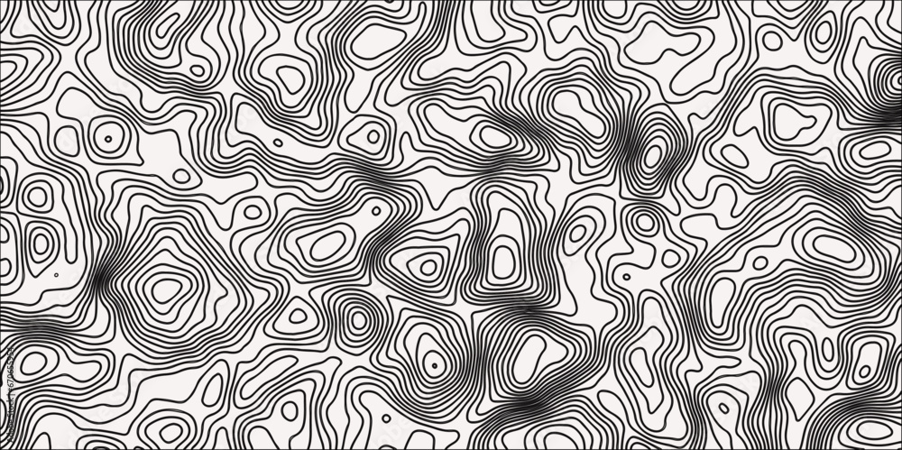 Topographic map in contour line light topographic topo contour map and ...