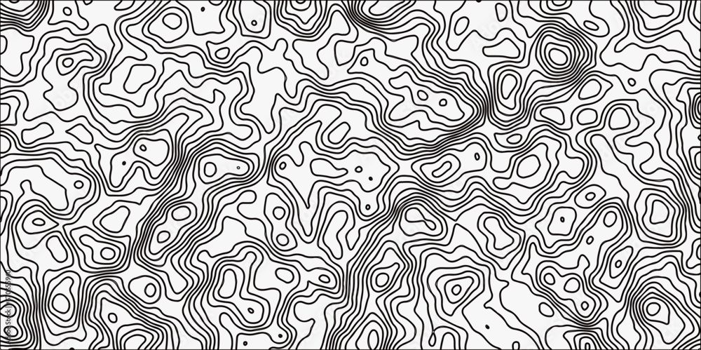 Topographic map in contour line light topographic topo contour map and ...