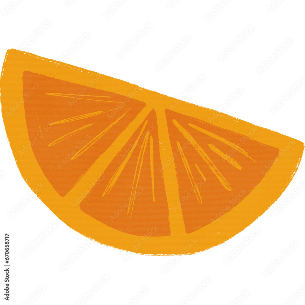 orange, orange cross section, fruit cross section, orange cross section ...