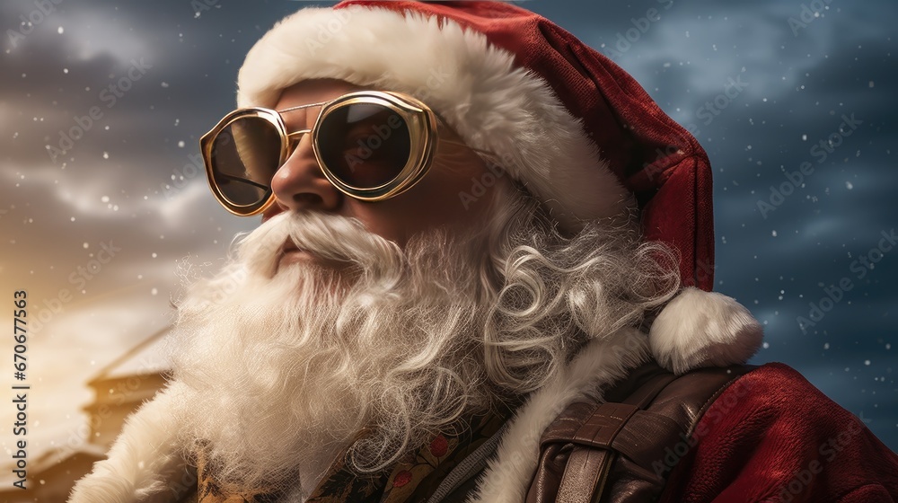 "Festive Santa Style: Get into the party spirit with a cool and funny ...