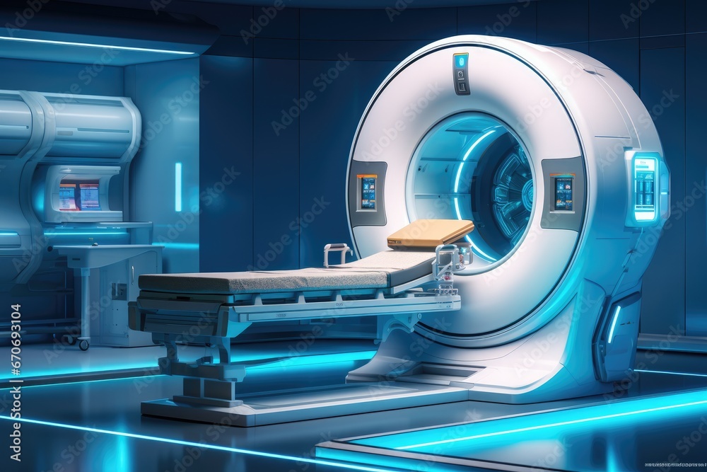 Professional mri ct scan for serious medical diagnosis at modern ...