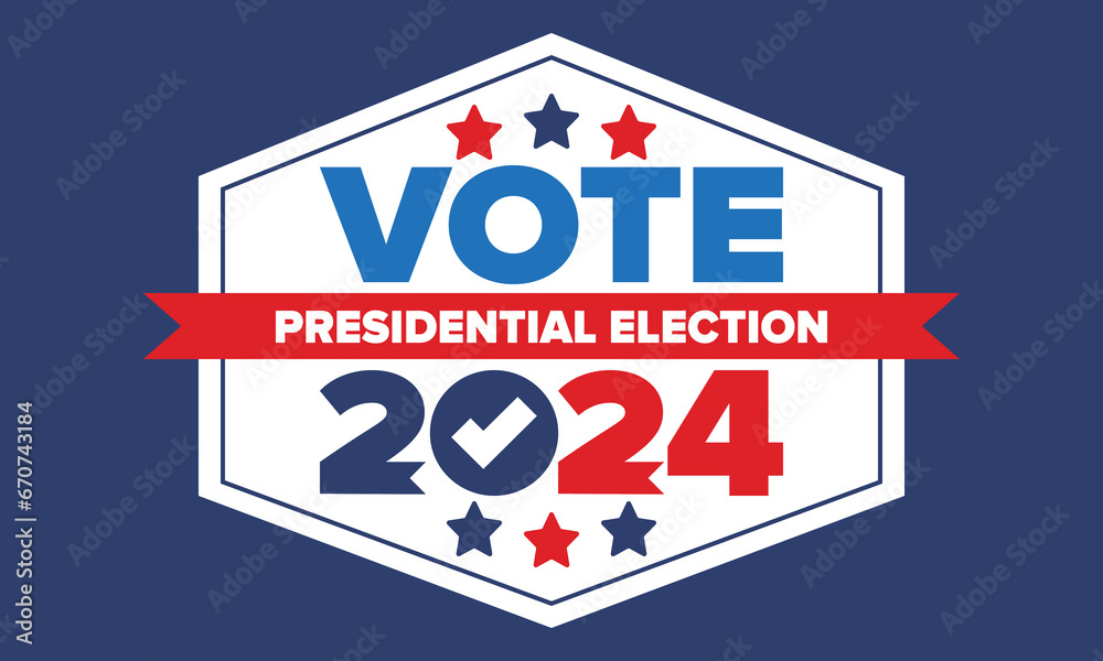 Presidential Election 2024 in United States. Vote day, November 5. US ...
