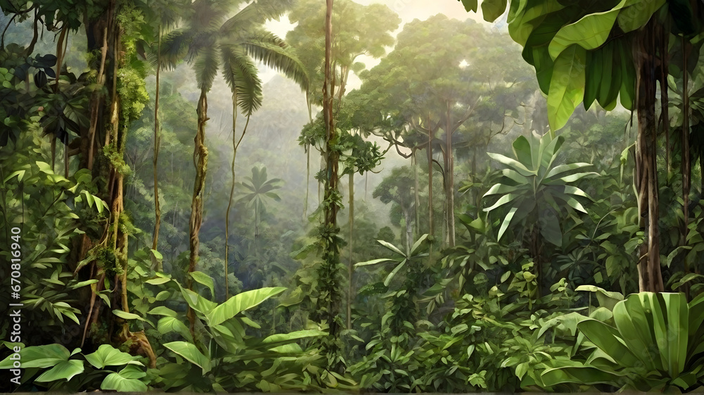 Amazon Rainforest Beauty - Capturing the Lush Greenery and Biodiversity ...