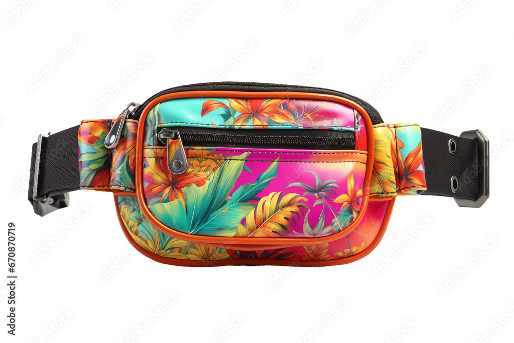 fanny pack isolated on transparent background, Generative Ai Stock ...